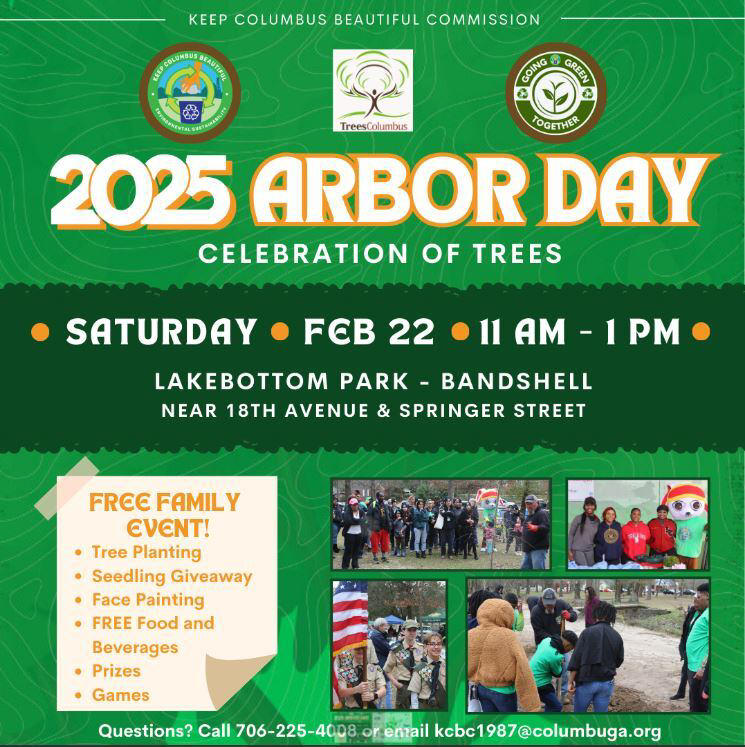 “Keep Columbus Beautiful Commission’s 2025 Arbor Day Celebration of ...