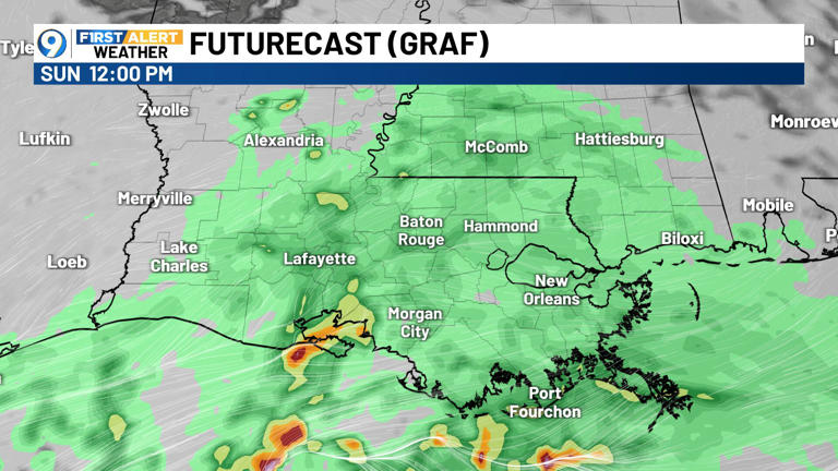 Rain returns this weekend, could be heavy at times