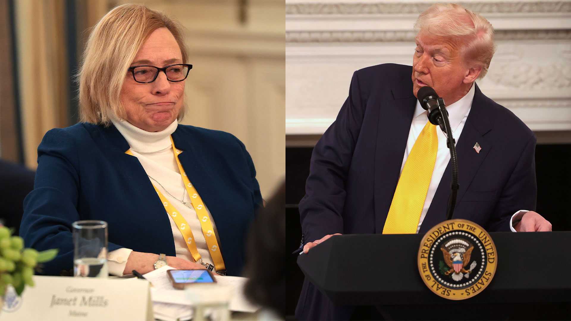 'My jaw dropped': Gov. Mills slams President Trump on cable TV