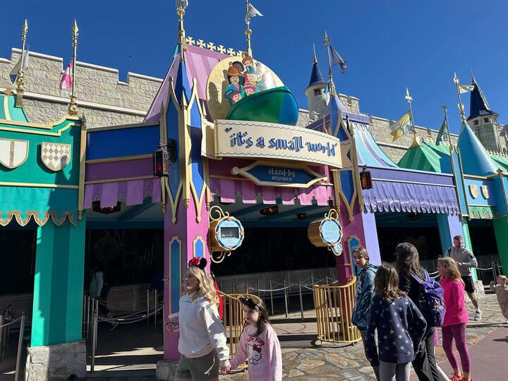 Ice Skating Figure Returns to Magic Kingdom's 'it's a small world'