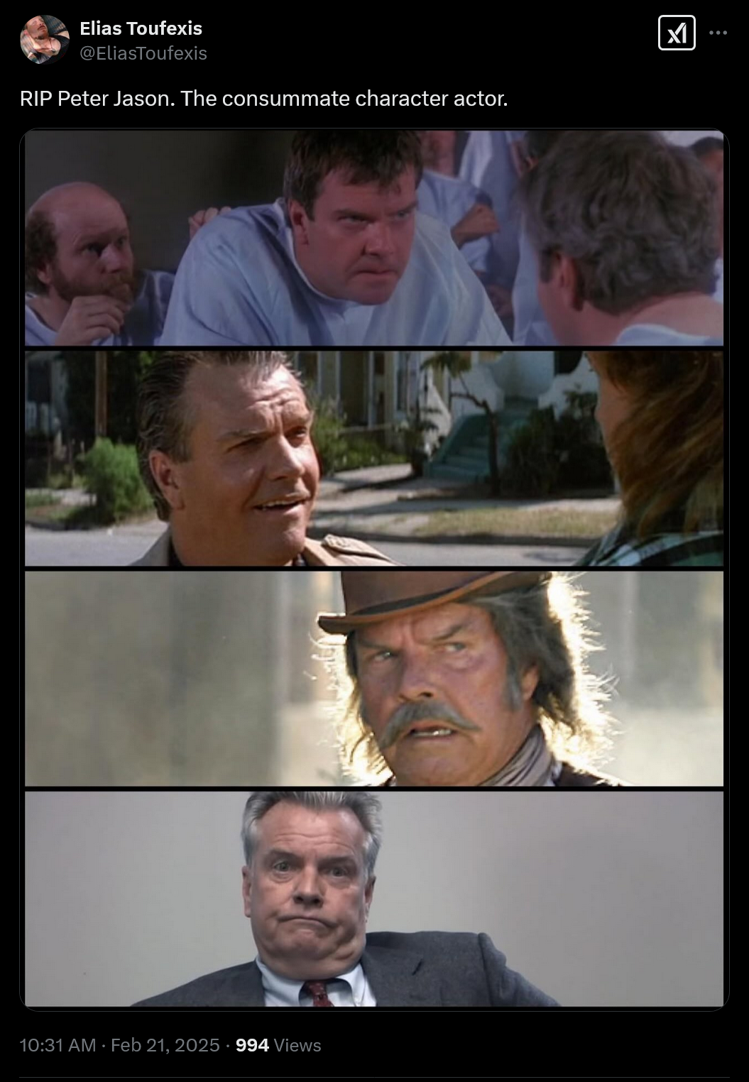 Peter Jason, the voice of Fallout 2's famous drill sergeant and Dizzy ...