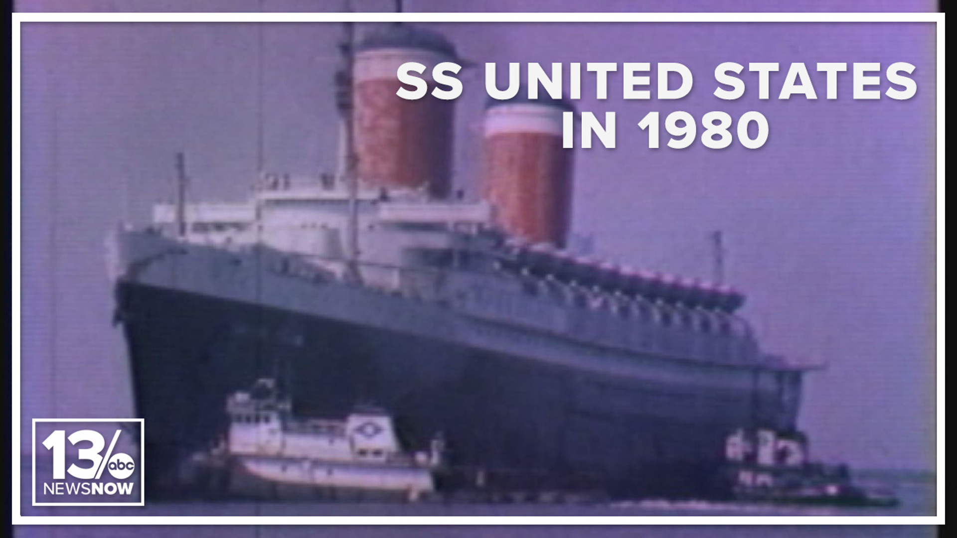 When the SS United States was in Norfolk (1980)