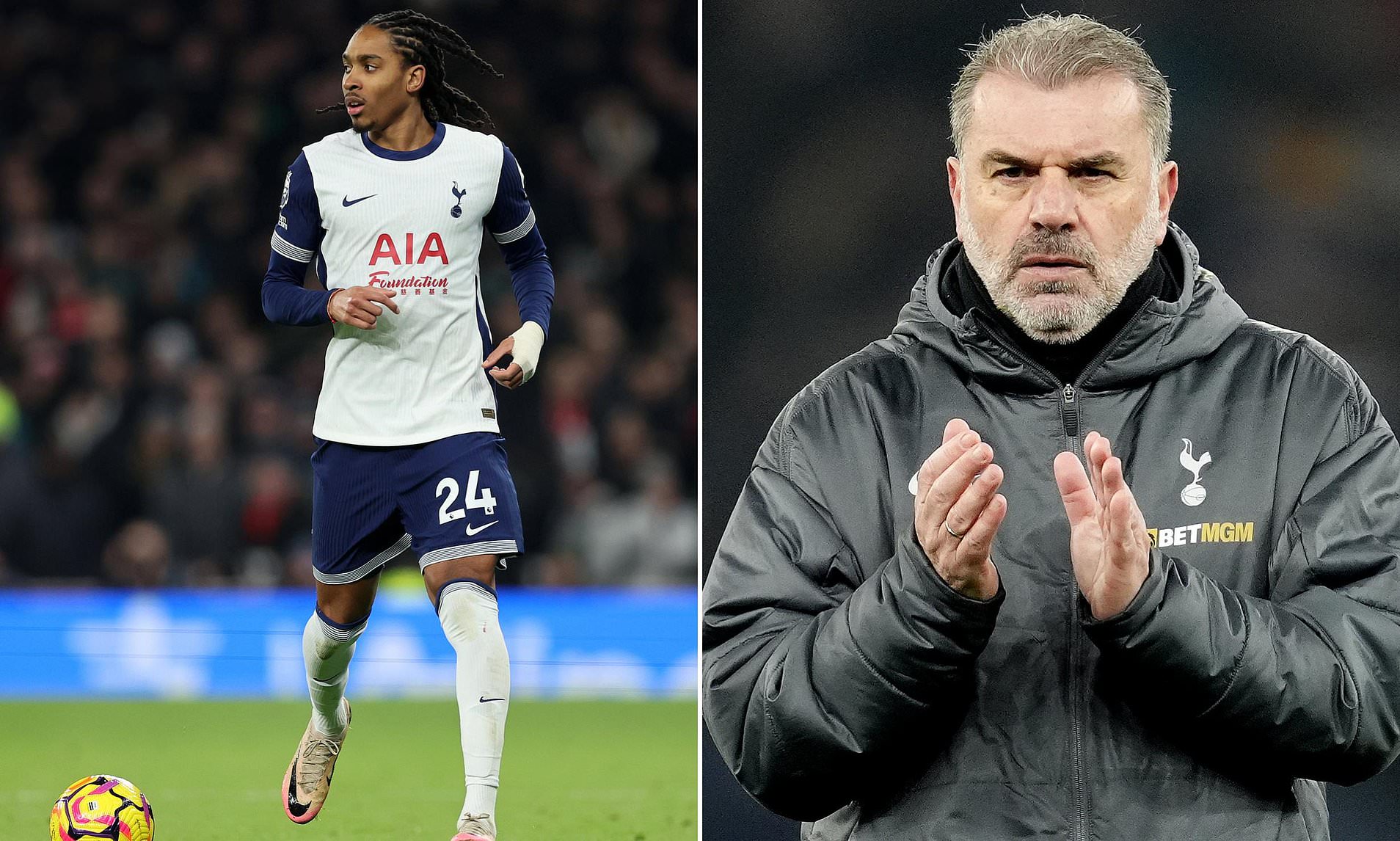 Ange Postecoglou reveals how Djed Spence has turned his Tottenham ...