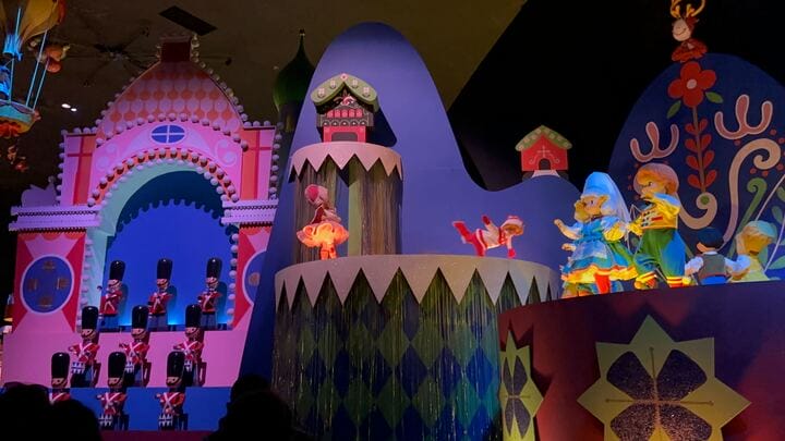 Ice Skating Figure Returns to Magic Kingdom's 'it's a small world'