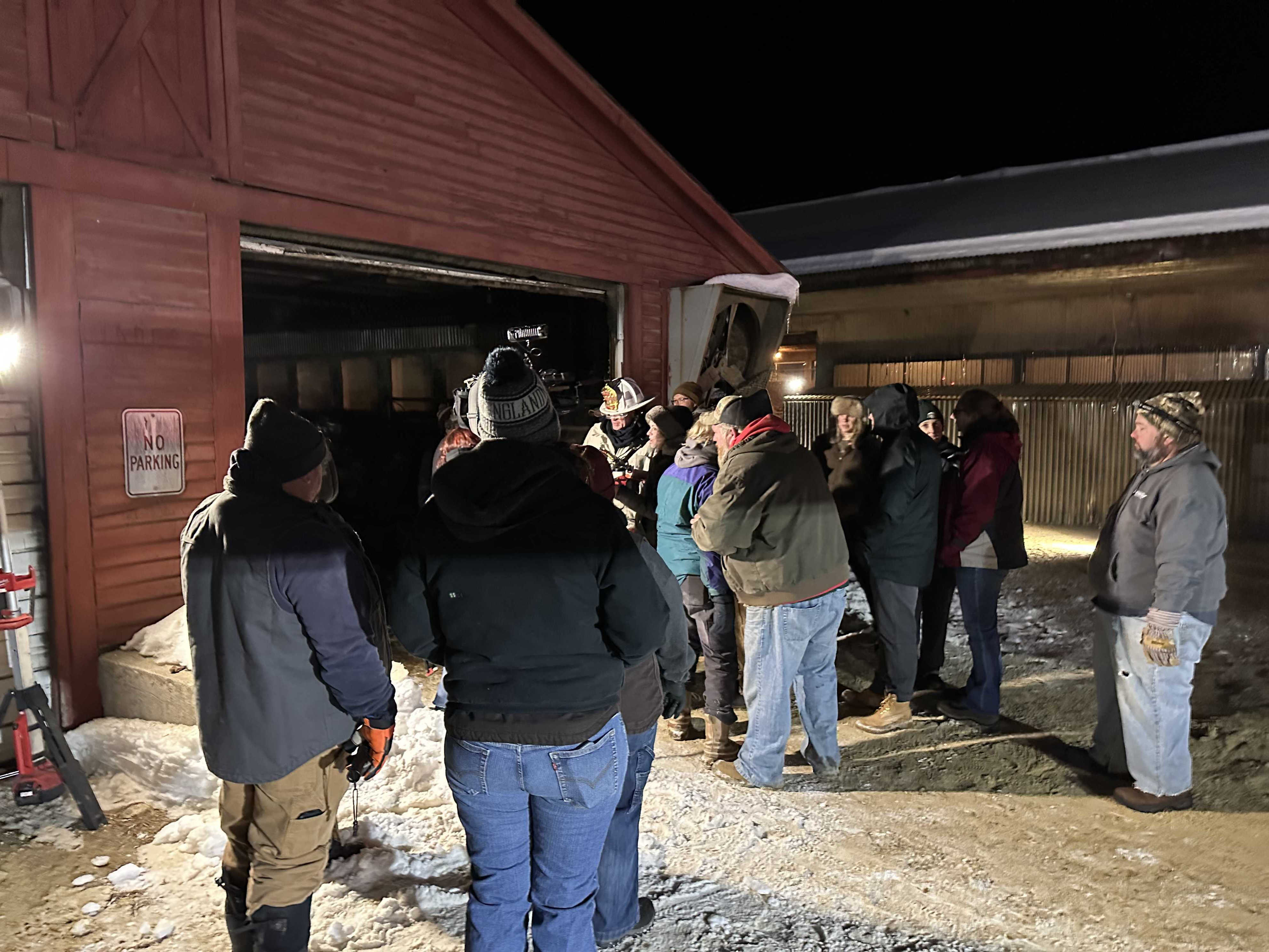 Barn partially collapses at Highway View Farm in Boscawen; all animals ...