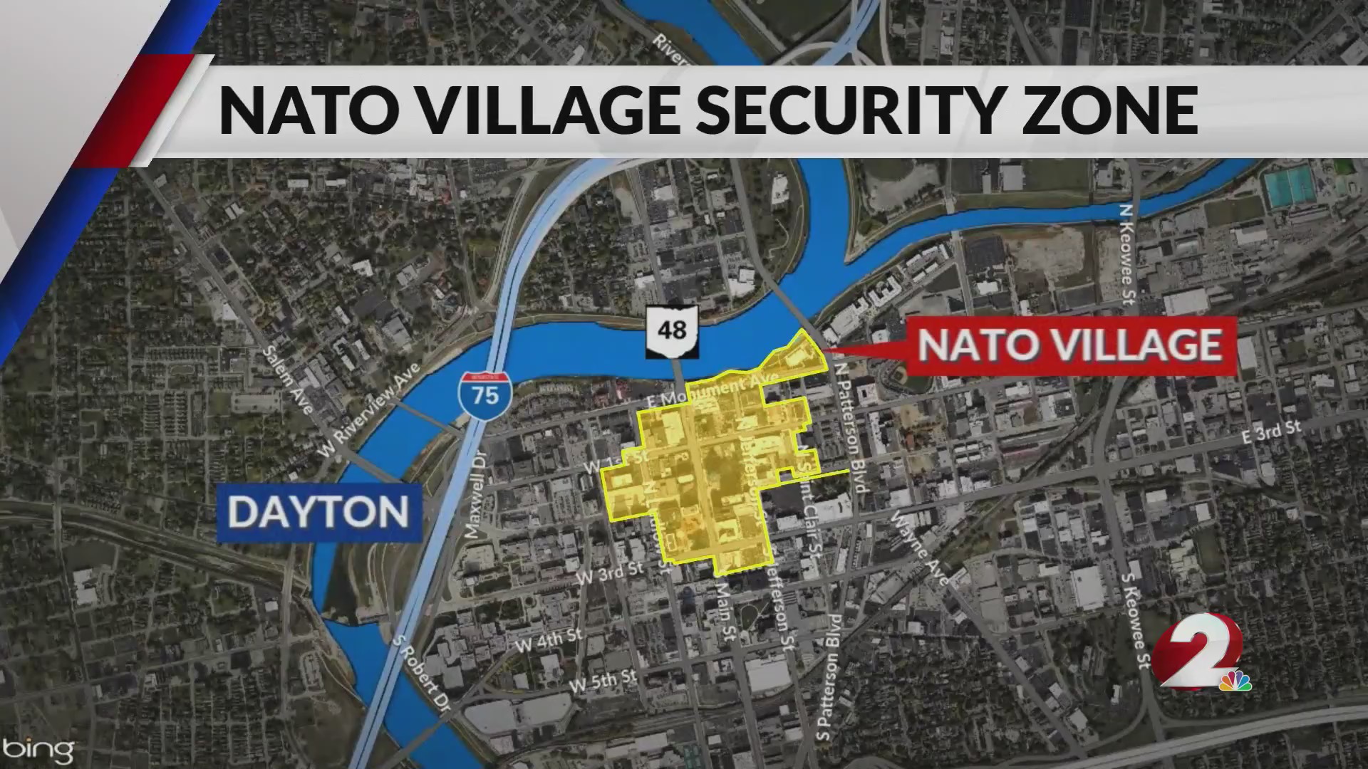 DPD releases updated security zone for NATO summit