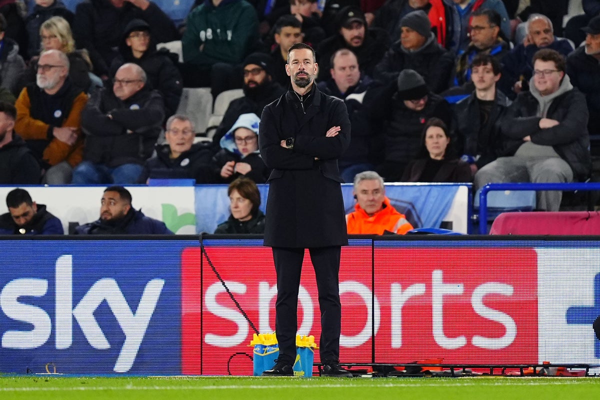 Ruud van Nistelrooy admits Leicester face ‘huge mountain’ to avoid ...