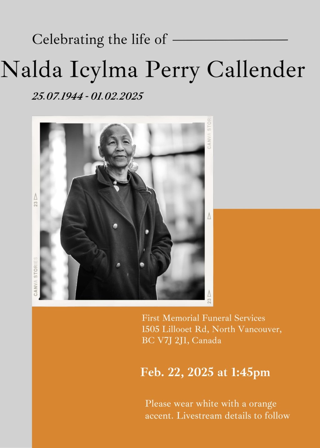 Nalda Perry-Callender: Trailblazer who transformed Canada’s Black and ...