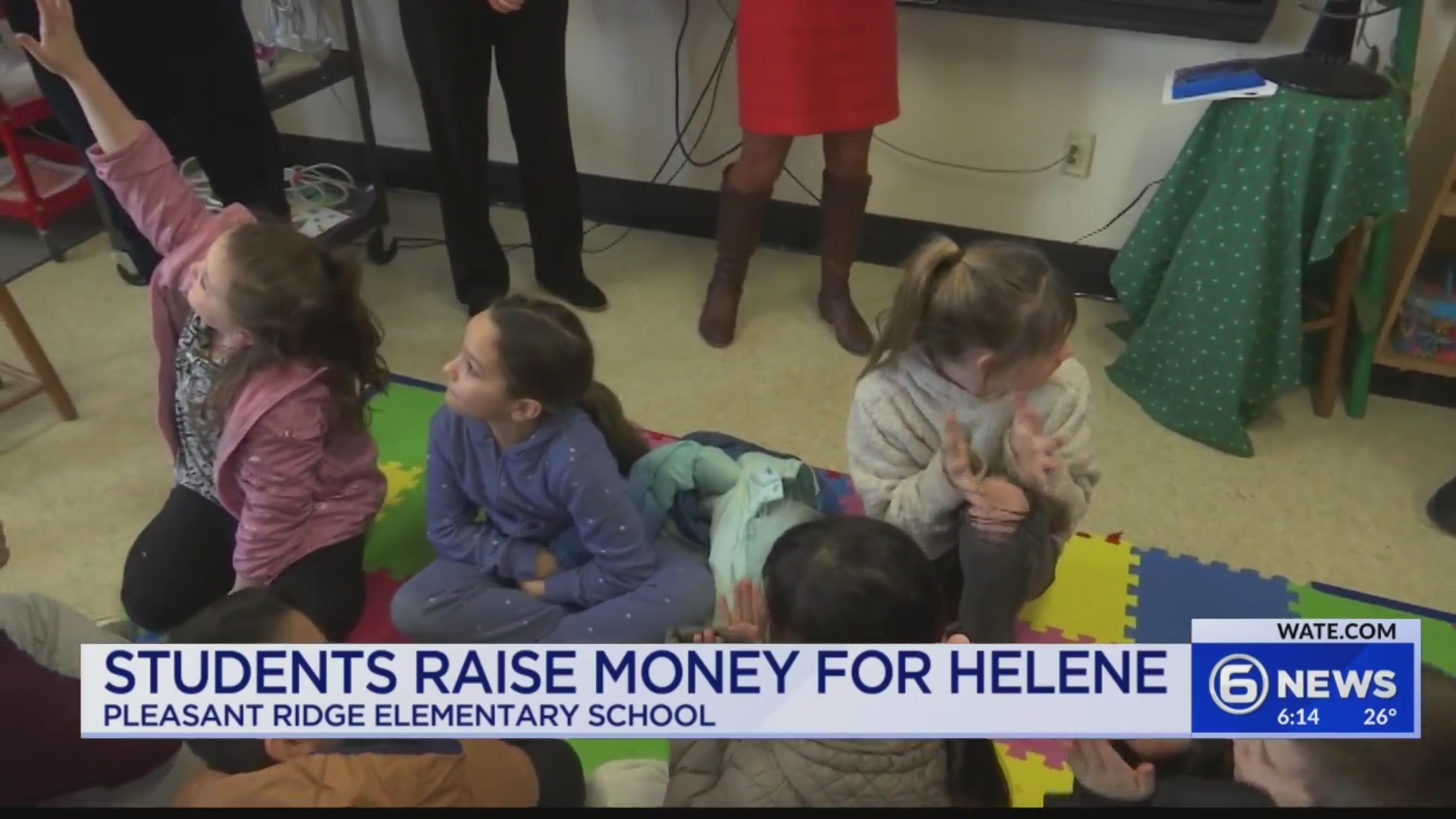 Student raise money for Helene