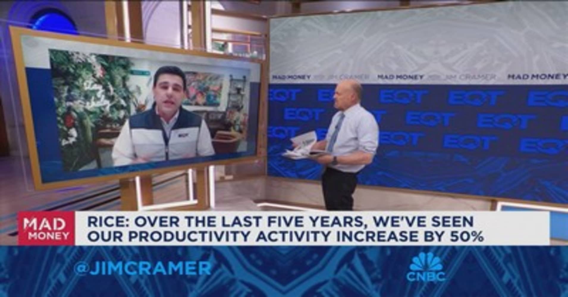 EQT CEO Toby Rice goes one-on-one with Jim Cramer