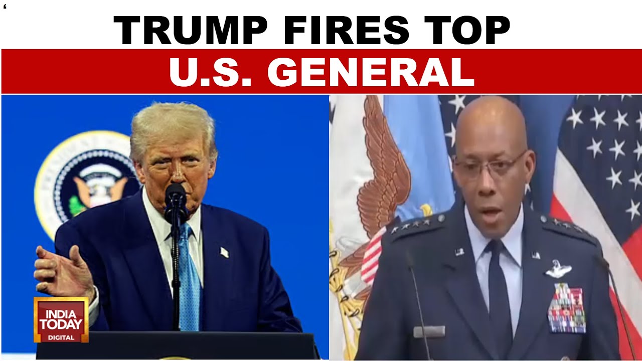 Trump fires CQ Brown as top US military advisor