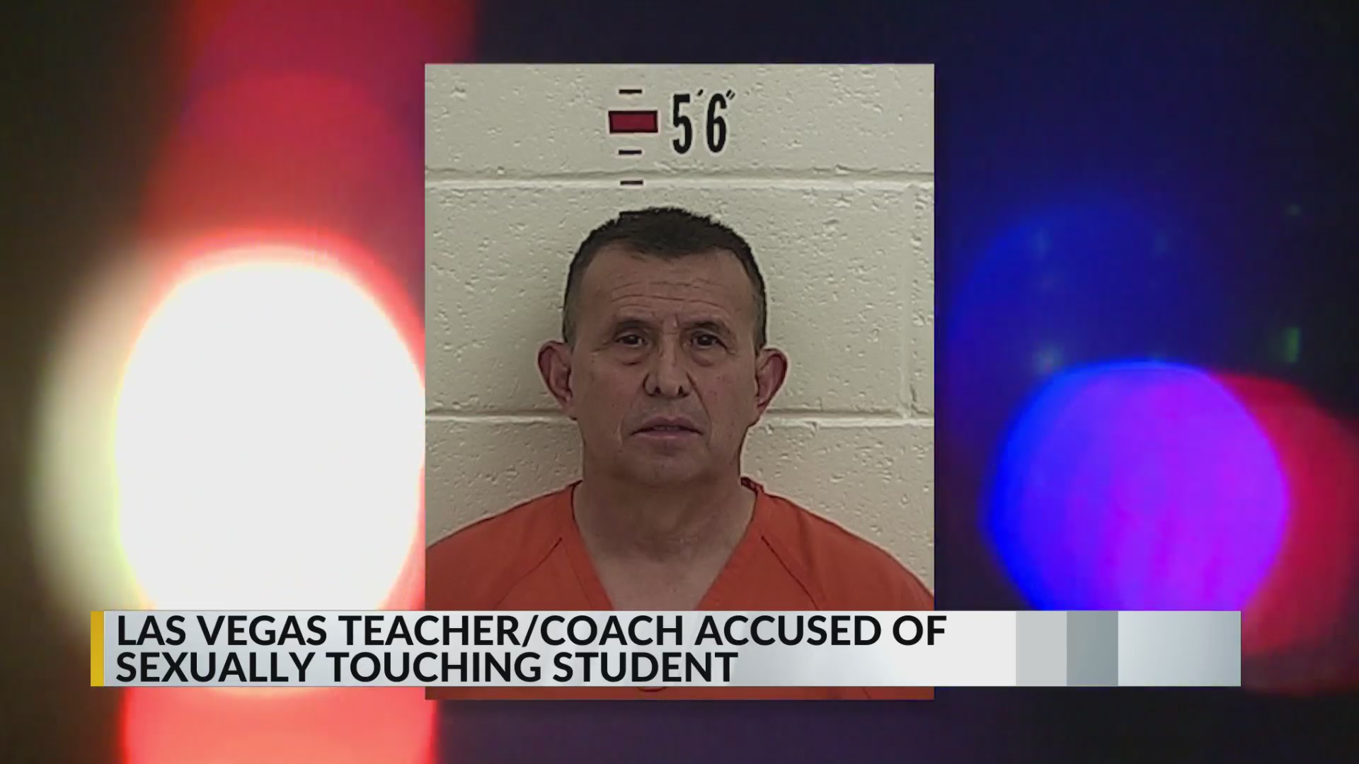 Las Vegas teacher/coach accused of inappropriately touching student