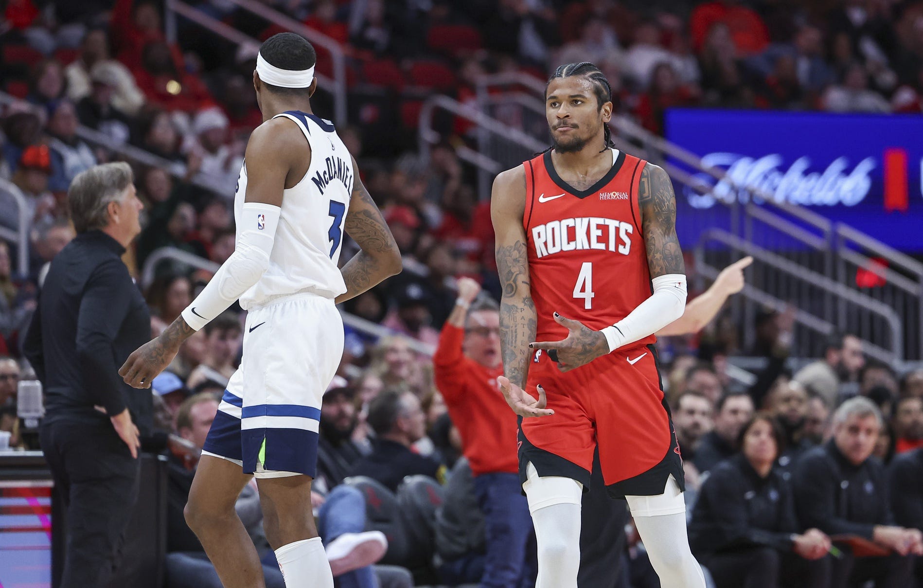 In first game post-benching, Jalen Green and Alperen Sengun respond as ...