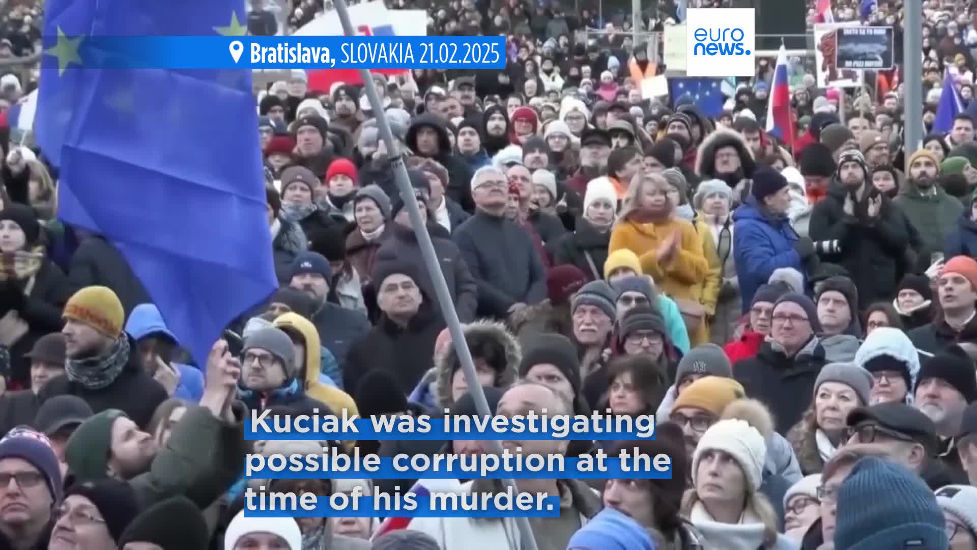 Thousands protest against Slovakia's PM on anniversary of journalist's ...