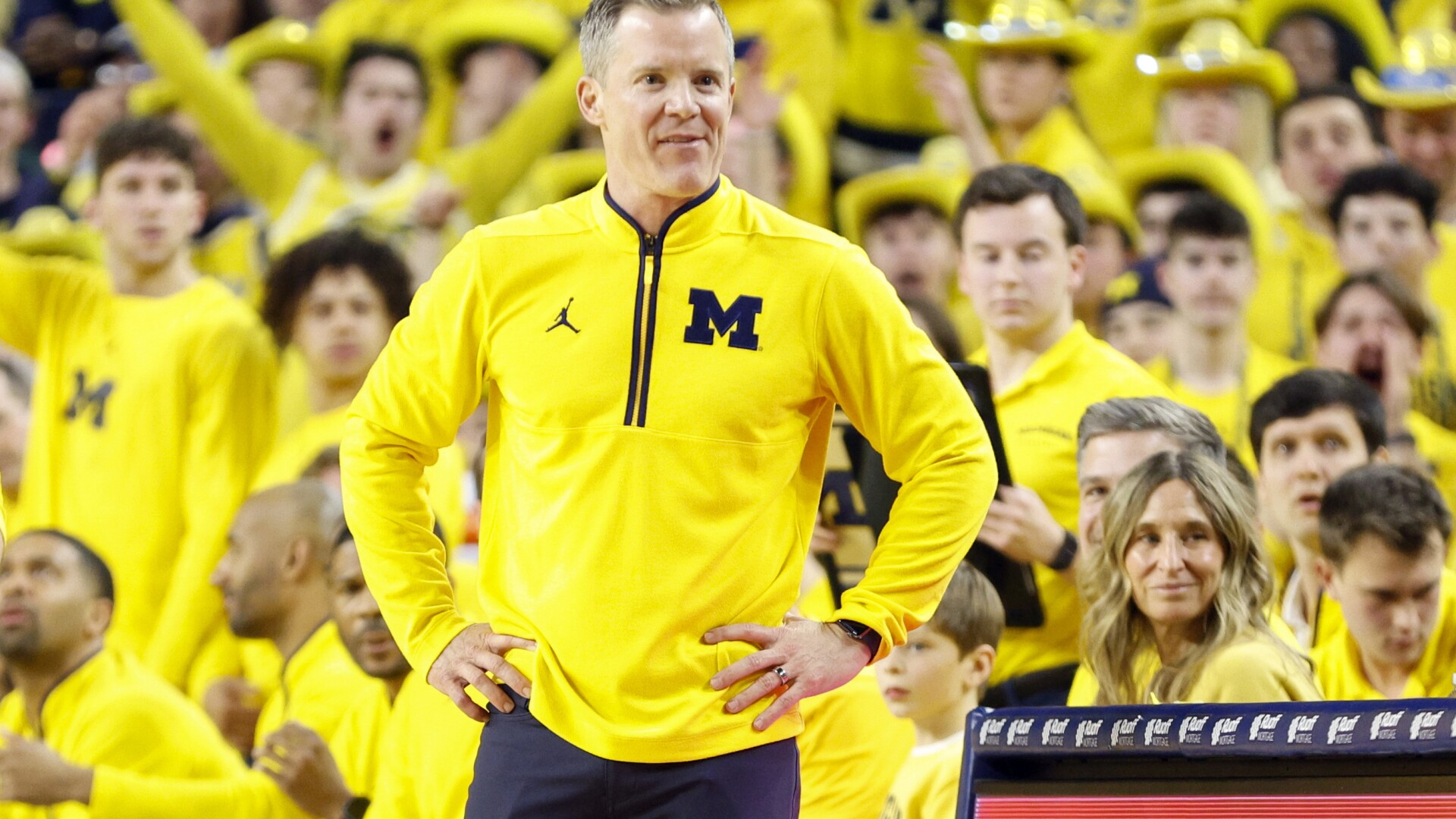 Michigan agrees to multiyear contract extension with coach Dusty May ...