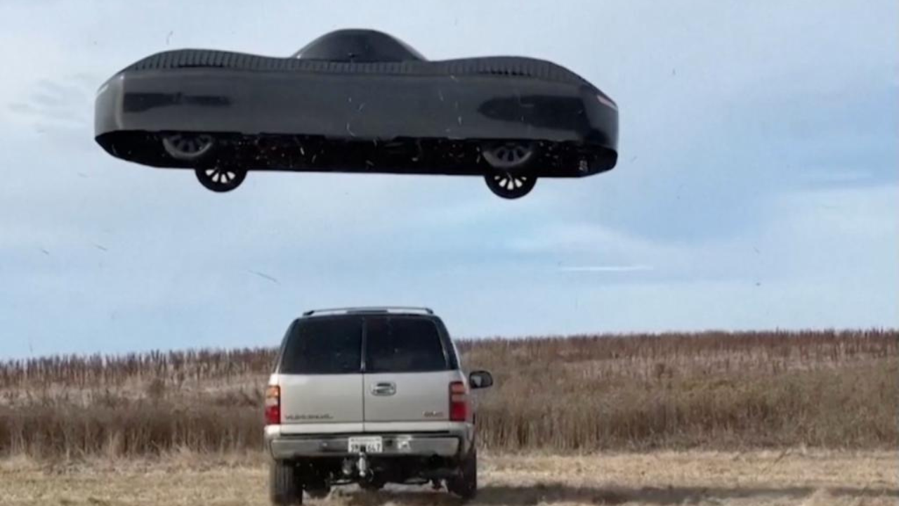 Watch: Flying car takes off vertically, soars over traffic in 'first ...