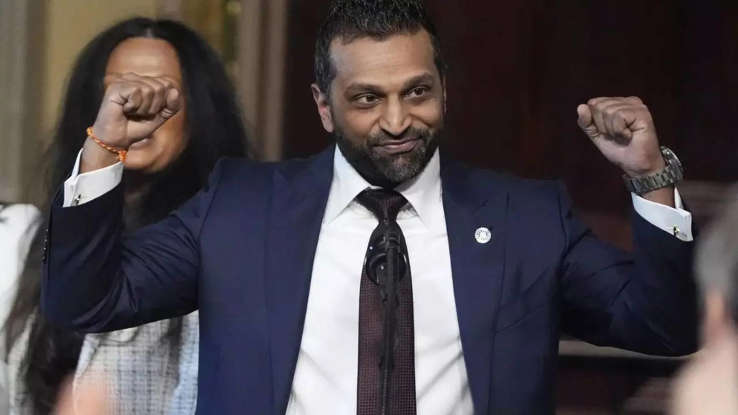 Kash Patel becomes first Indian-American FBI director, takes oath on ... Kash Patel becomes first Indian-American FBI director, takes oath on ...