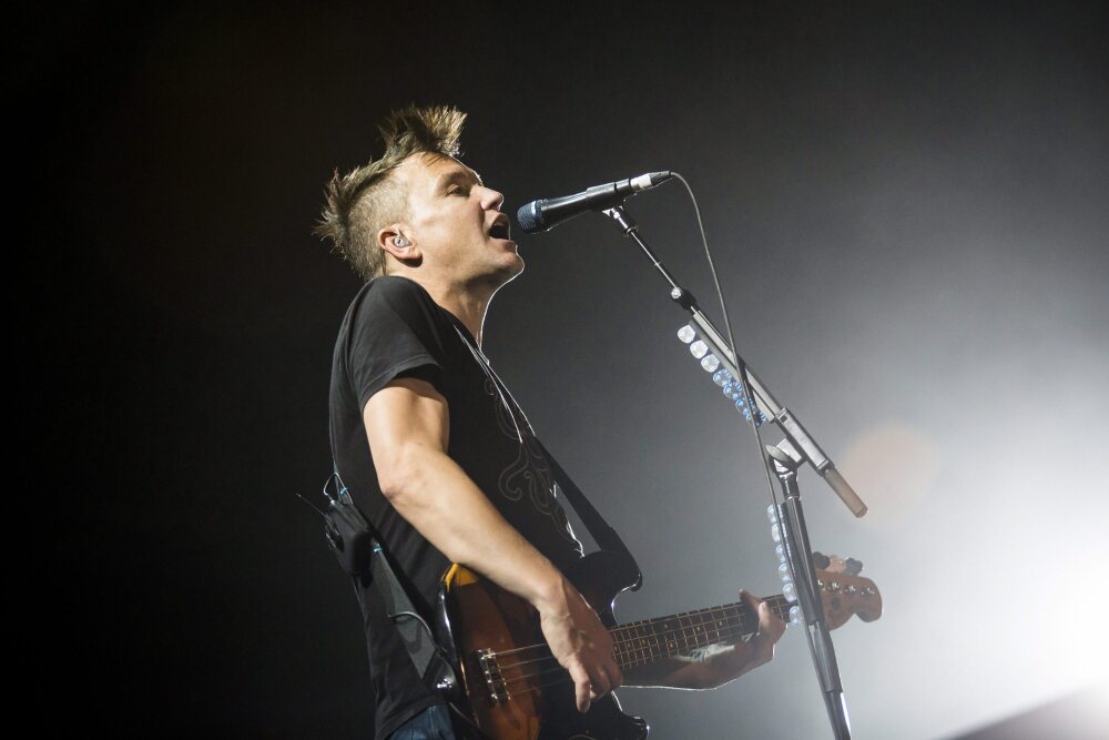 Mark Hoppus z zespołu Blink-182 wystawił na aukcję obraz Banksy’ego