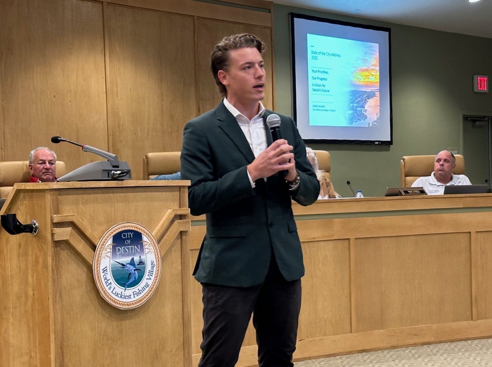 Destin mayor touches on parks, roads, traffic and annexation in 'State ...