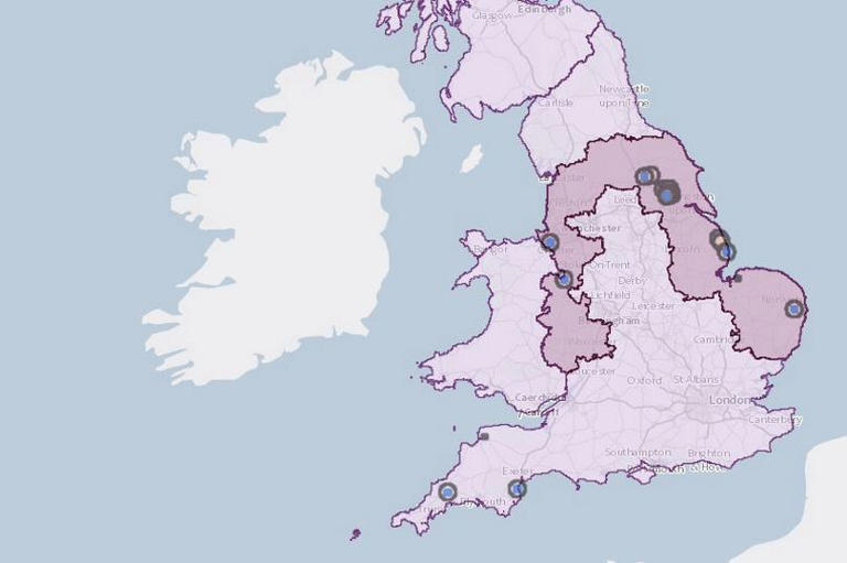 UK bird flu hotspots revealed on Government map