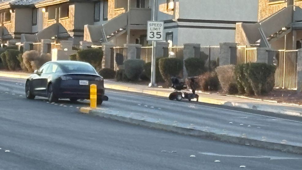 Pedestrian on mobility scooter critically injured in crash near ...