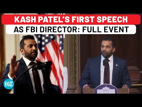 Kash Patel Takes Oath On Bhagavad Gita As FBI Boss, Makes Big Promise In First Speech | Full Event