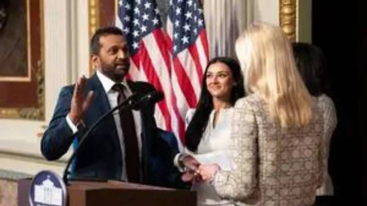 Kash Patel becomes first Indian-American FBI director, takes oath on ... Kash Patel becomes first Indian-American FBI director, takes oath on ...