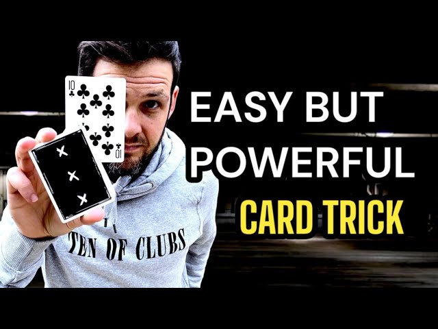 Easy But Powerful Card Trick (Tutorial) This will FREAK people out ...