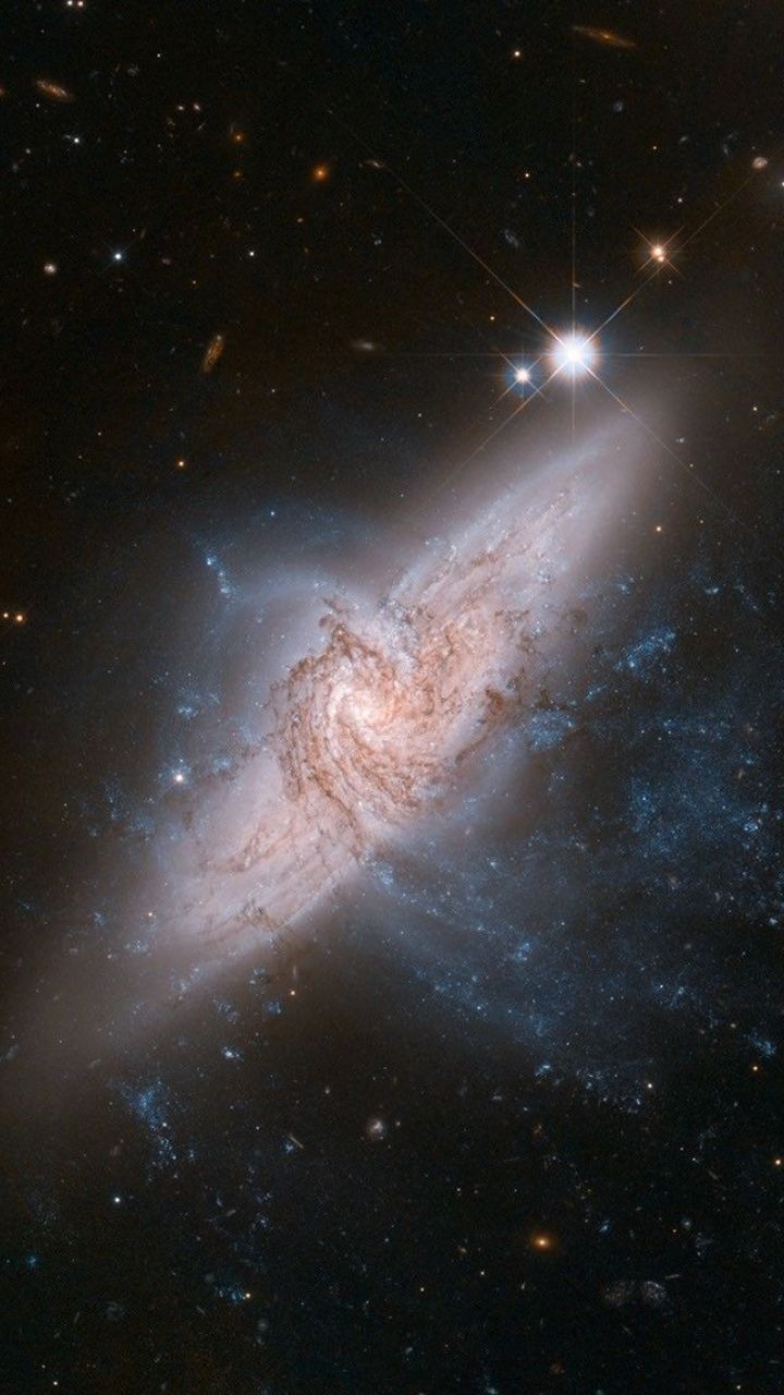 Images captured by NASA of 7 rare galaxies interacting