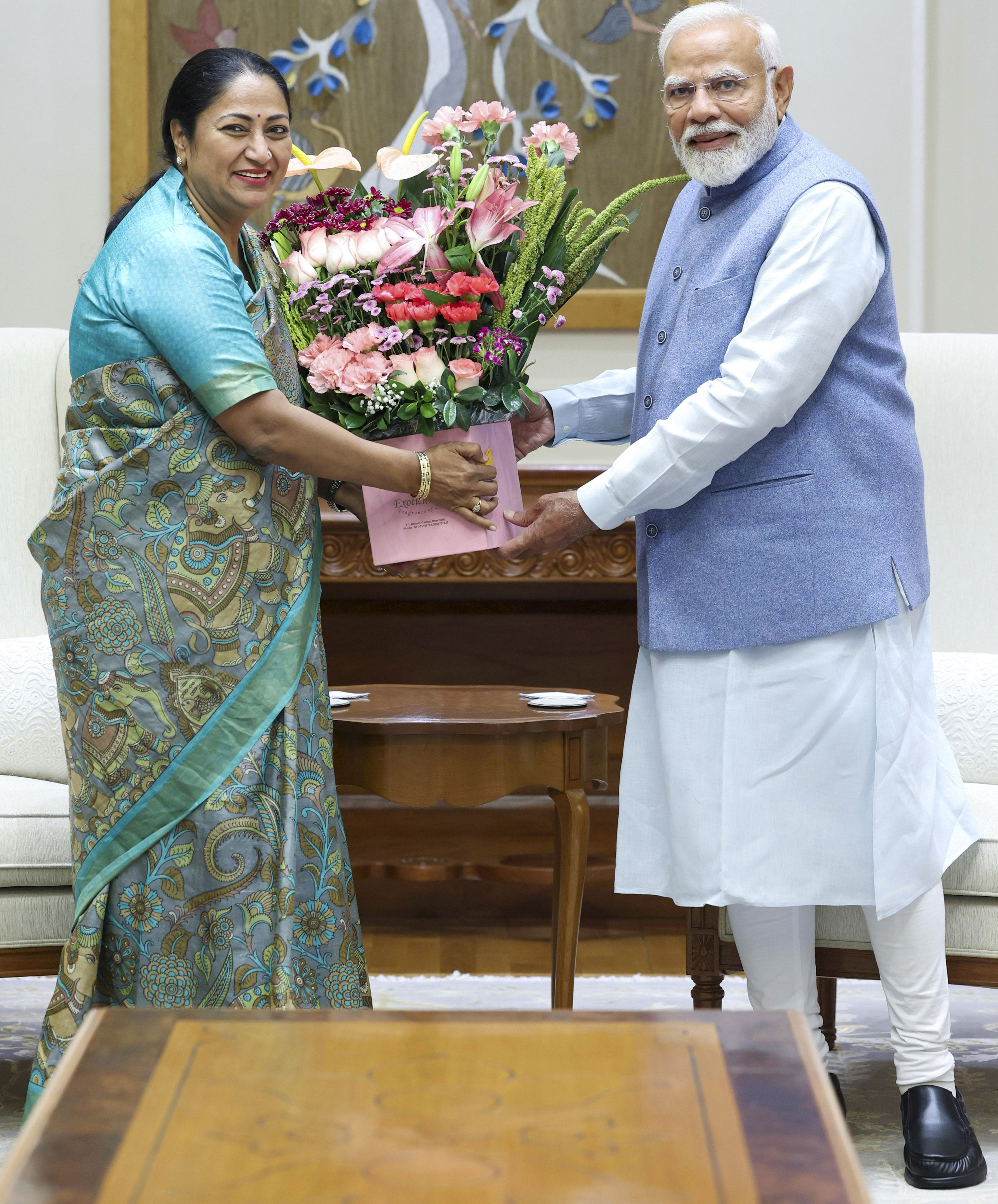 Delhi CM meets PM Modi