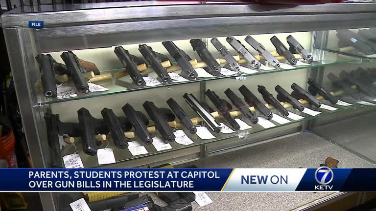 'Gun sense' advocates rally at Nebraska Capitol