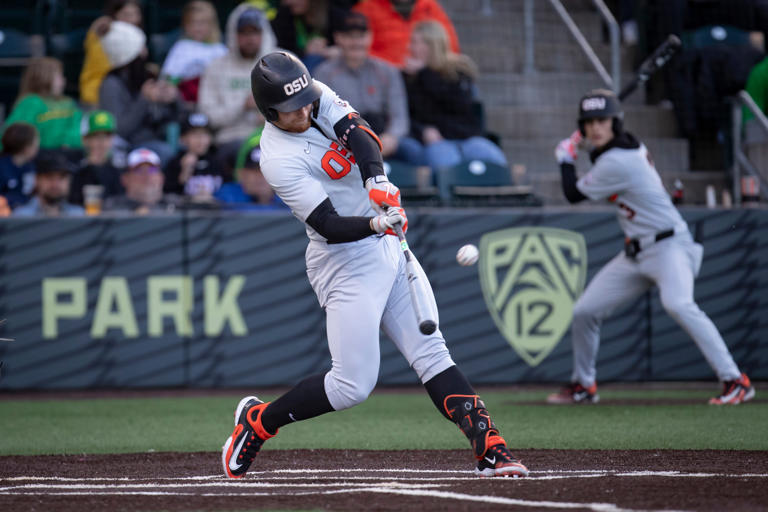 No. 7 Oregon State baseball gets marquee win over No. 2 Virginia at ...