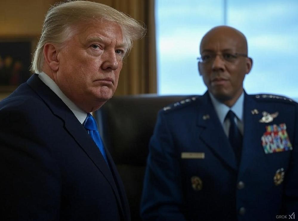 Black Gen. CQ Brown Dismissed as Joint Chiefs Chairman in Surprise ...