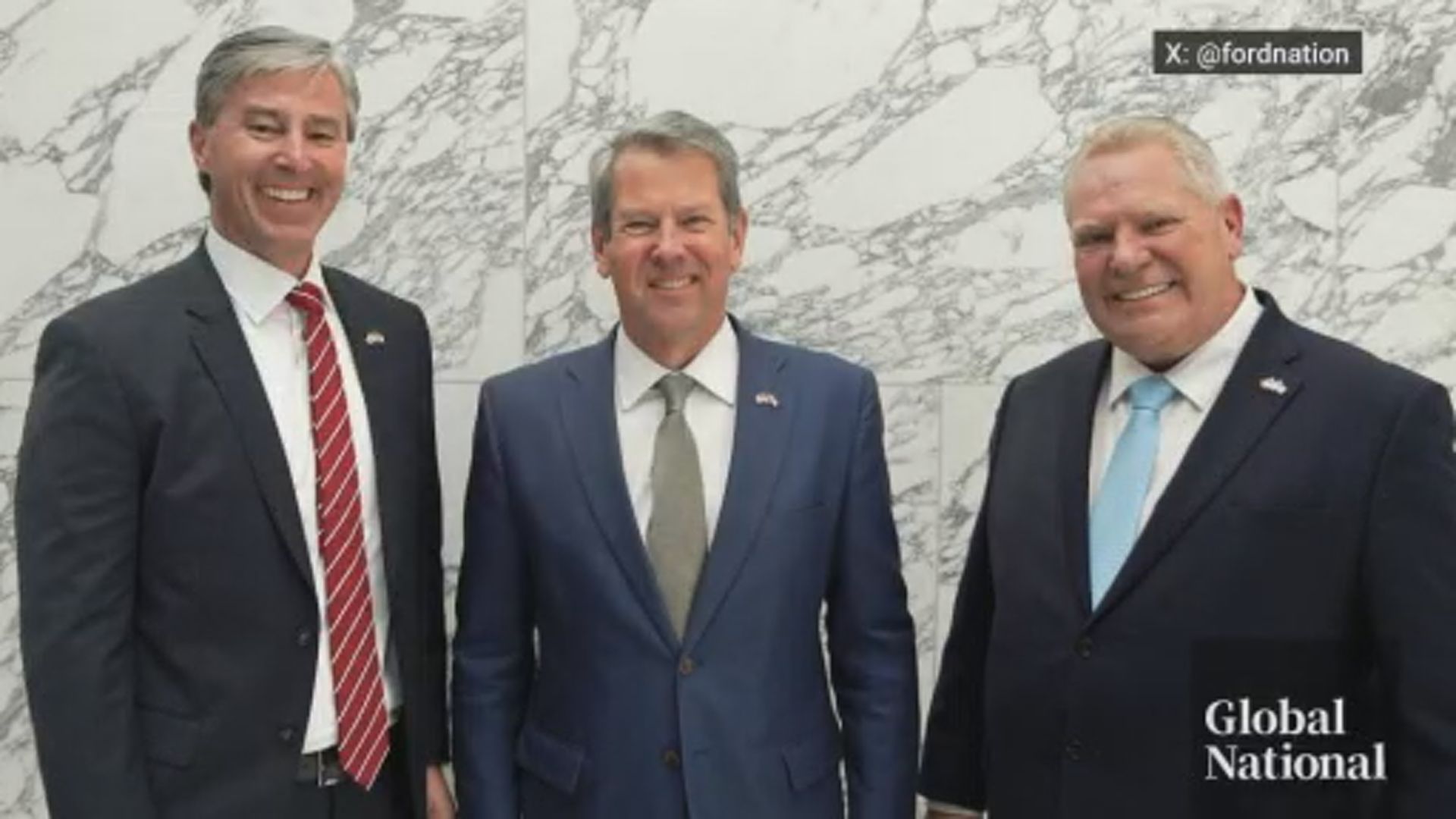 Canadian premiers meet with top US governors as tariff threat looms