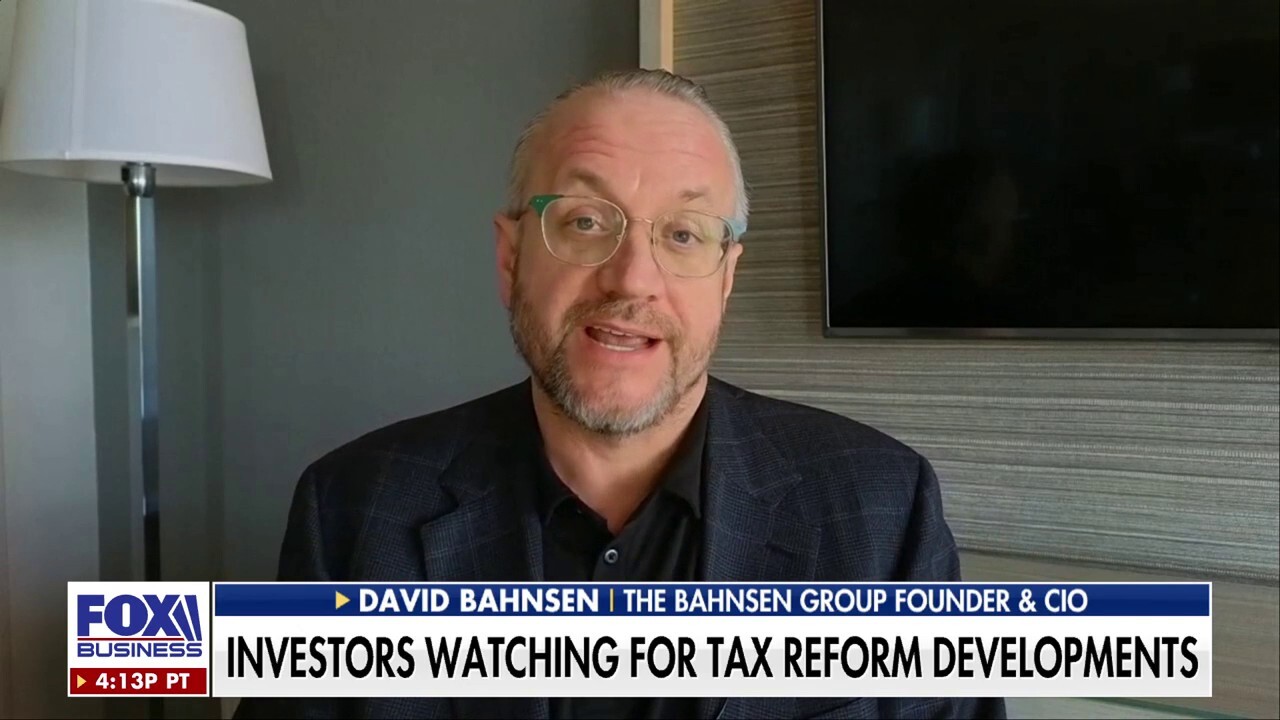 We have to extend the 2017 tax cuts, says David Bahnsen