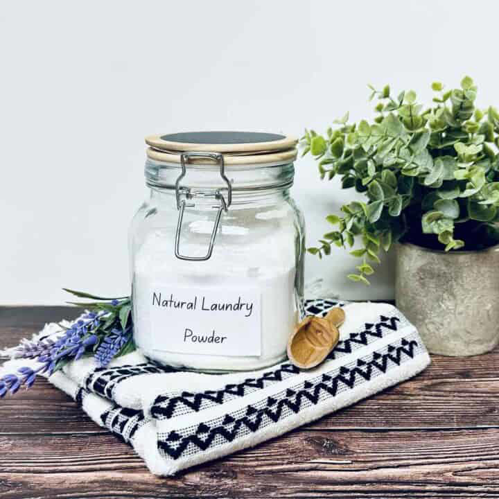 DIY Natural Laundry Detergent Powder