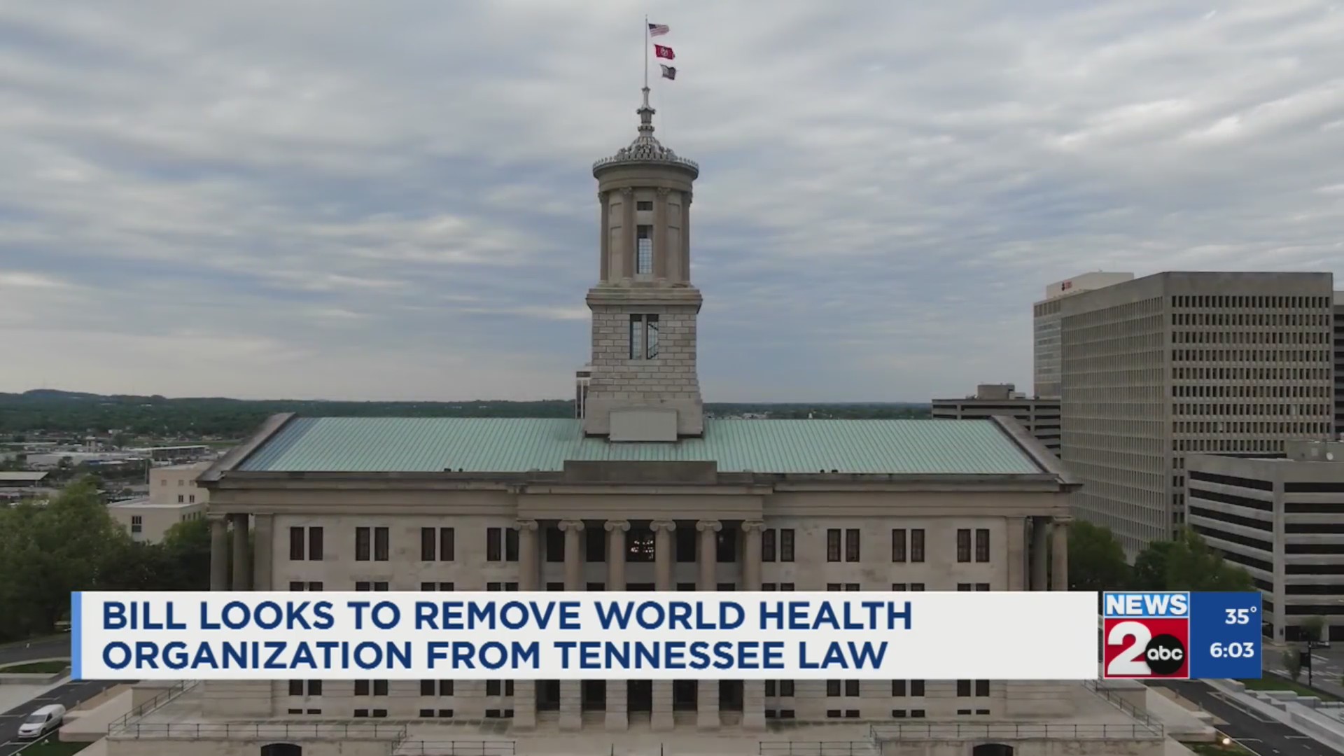 Bill looks to remove World Health Organization from TN law
