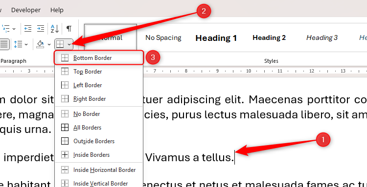 Don't Draw Horizontal Separator Lines Manually in Word: Use This Method Instead