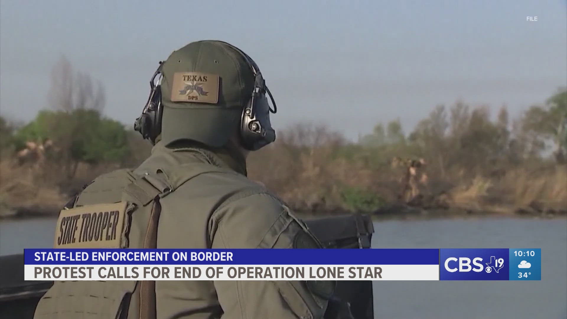 Protests call for the end of Operation Lone Star