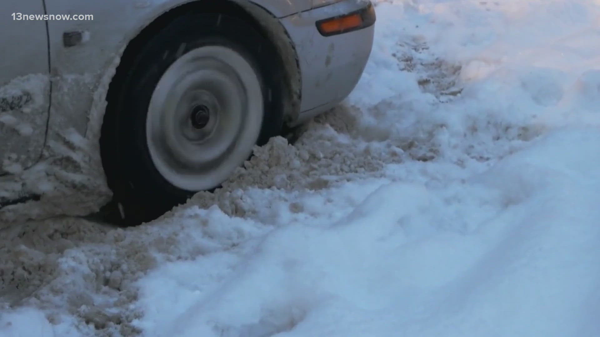 What to do if your car gets stranded in winter weather
