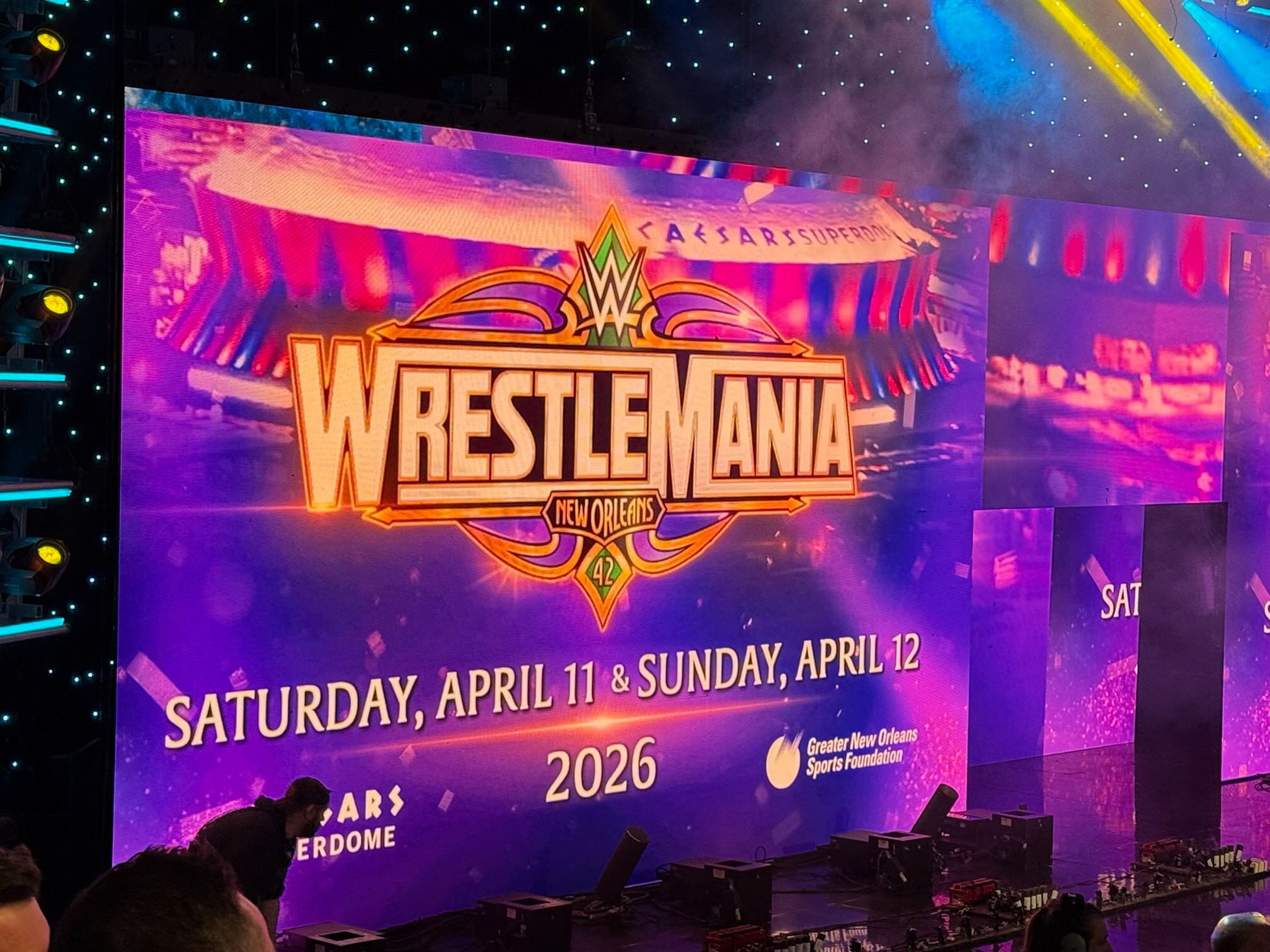 New Orleans will no longer host WrestleMania 42