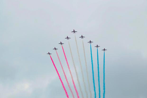 Red Arrows to pass over North East twice in next week - where to see them