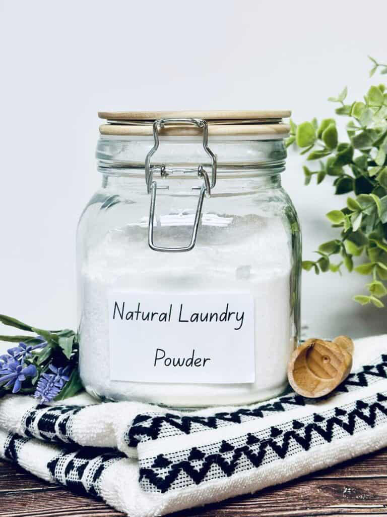 DIY Natural Laundry Detergent Powder