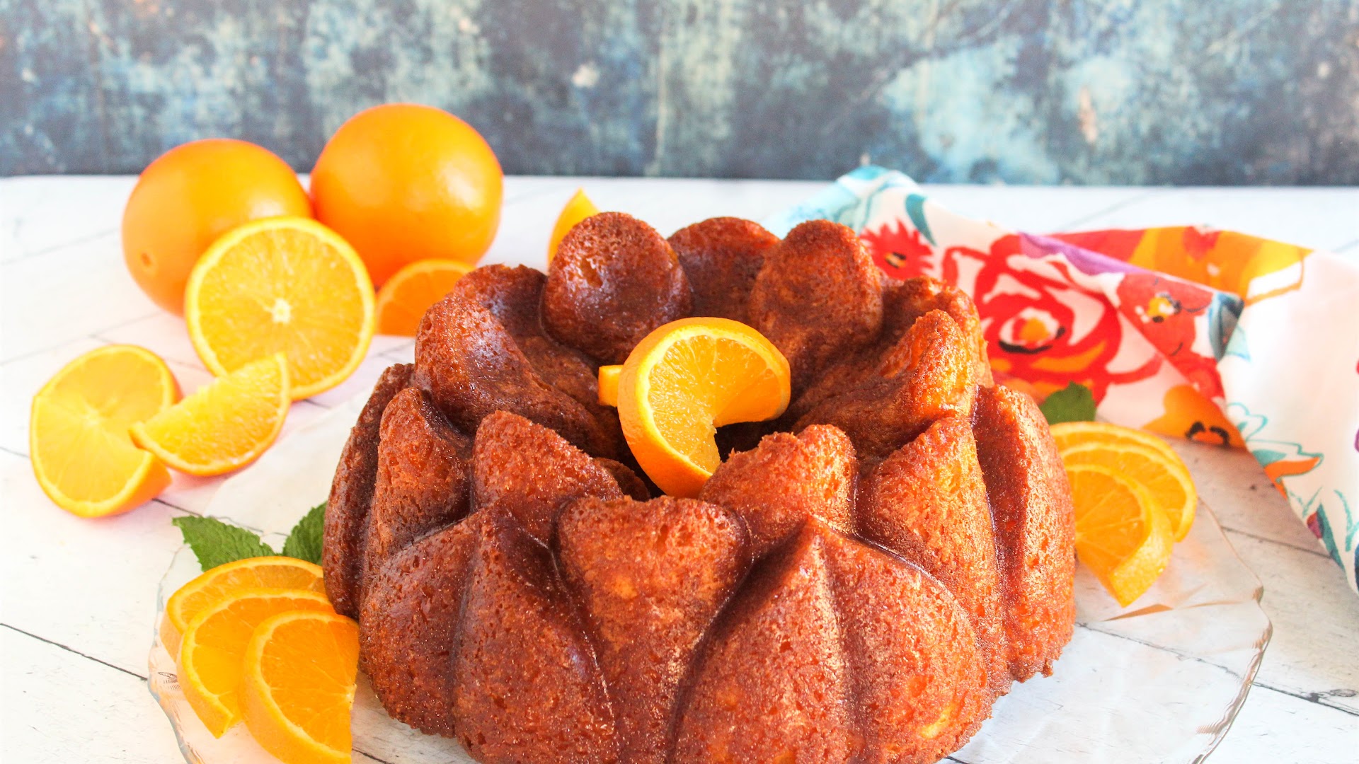 We are big fans of bundt cakes and this one is delish - honey glazed ...