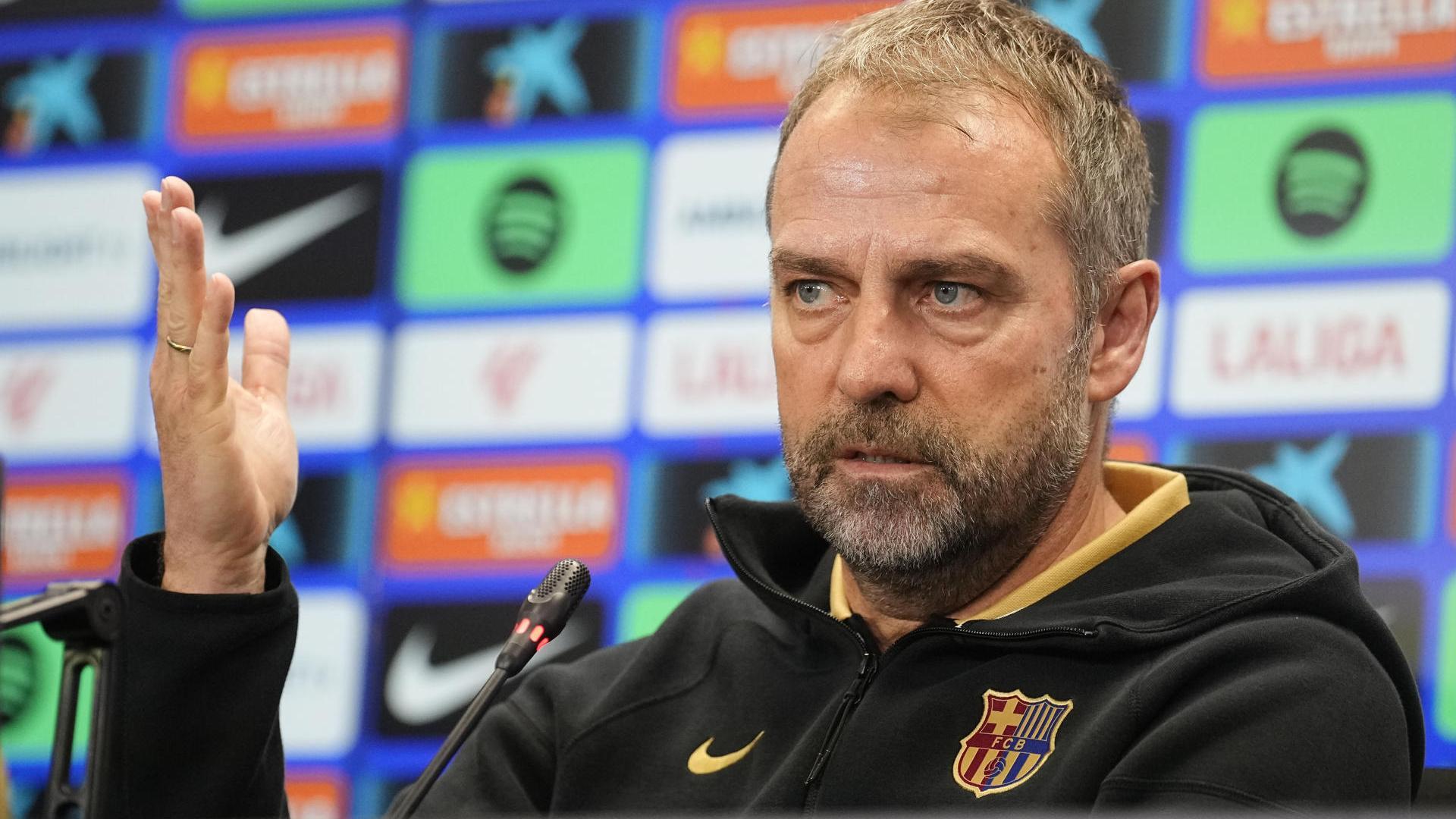 El toque de atención de Flick a la plantilla tras el empate contra el ...