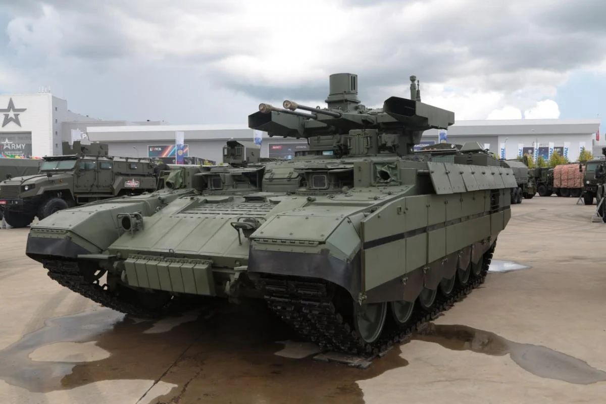 Russian-made 'terminator' struggles on the battlefield