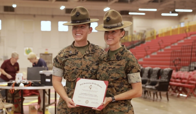 Sisters in Strength: The Diaz Duo’s Journey as Marine Corps Drill Instructors