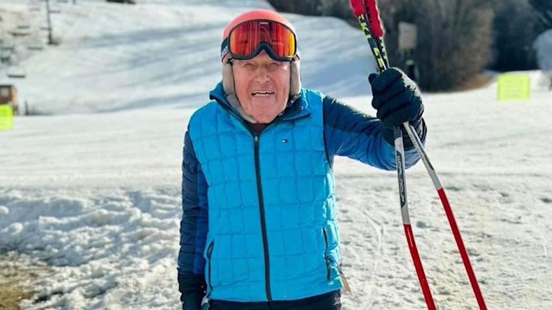 Meet the 96-year-old skier who is still dominating on the slopes