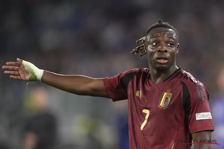 📷 Il n'y a pas que le Roi Philippe : Jérémy Doku a été "béni" par un ...