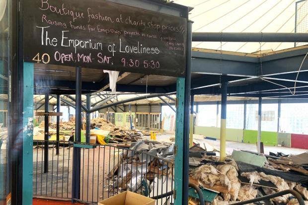 No reopening in sight for abandoned town centre market